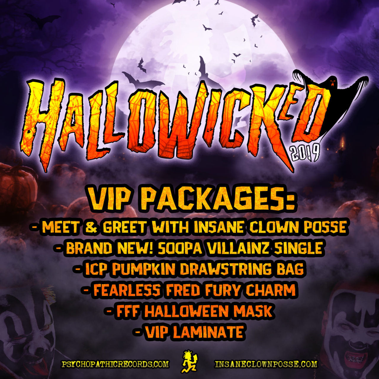 Hallowicked 2019 VIP Packages Now Available! | Faygoluvers